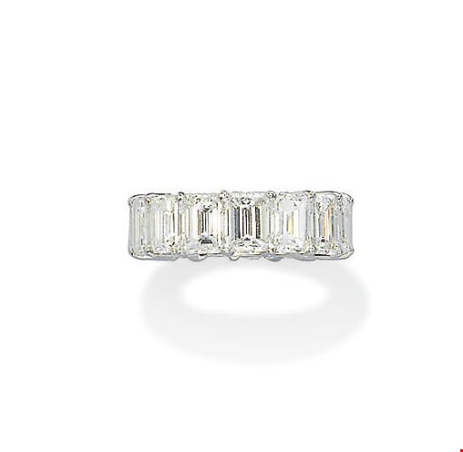 A DIAMOND ETERNITY BAND | Christie's