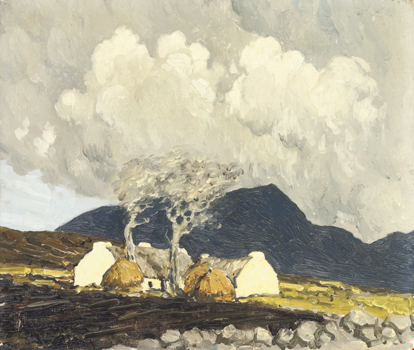 Paul Henry, R.H.A. (1876-1958) , An Ulster Farm | Christie's