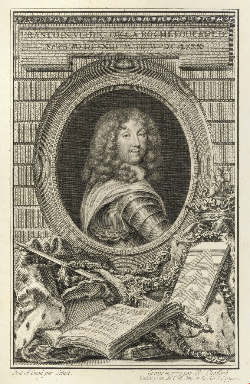 LA ROCHEFOUCAULD, François Duc de (1613-80). Maximes et réflexions ...