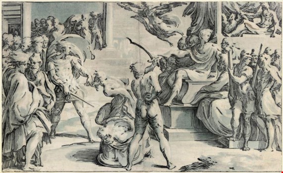 Antonio da Trento (c. 1510 - c. 1550) after Parmigianino (1503-1540 ...