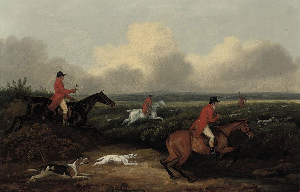 James Barenger (1780-1831) , Breaking cover | Christie's