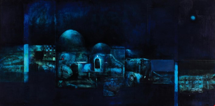Suad Al-Attar (Iraqi, b. 1942) , View of Assilah | Christie's