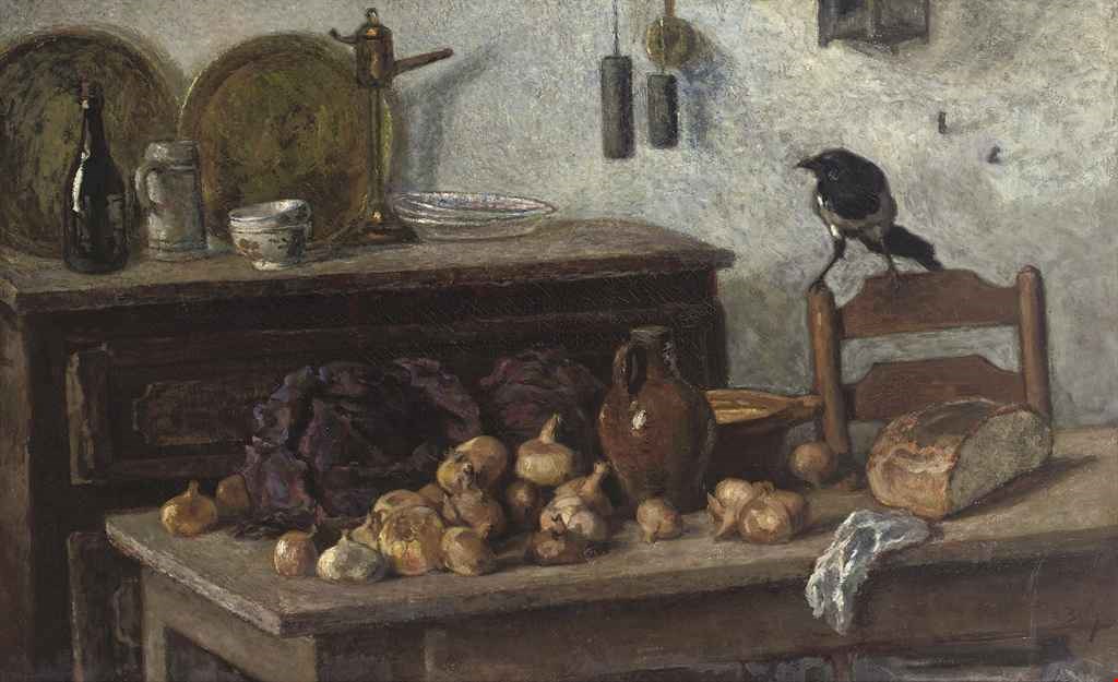 Anna Boch (1848-1936) , La Cuisine: a kitchen still life | Christie's