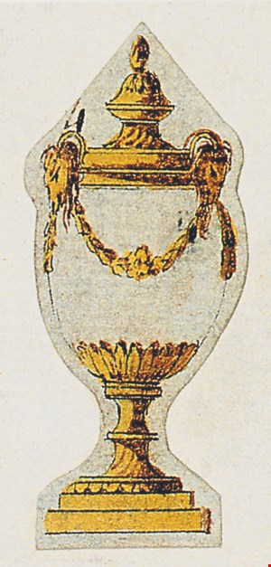 A PAIR OF GEORGE III ORMOLU AND BLUE-JOHN CANDLE VASES , BY MATTHEW ...