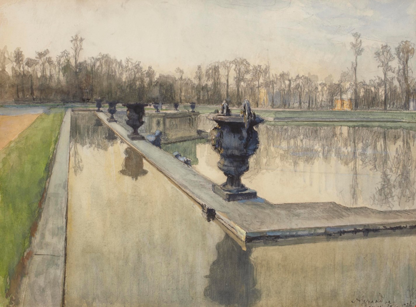 Alexandre Benois (1870-1960) , Bassin de Neptune, Versailles | Christie's