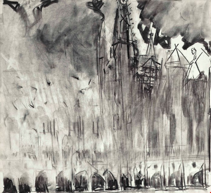 Dennis Creffield (b. 1931) , Norwich Cathedral | Christie's