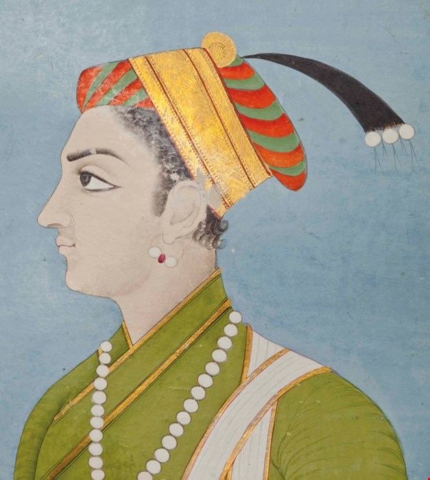 PORTRAIT OF A MUGHAL PRINCE, IDENTIFIED AS SULAYMAN SHIKOH SON OF DARA ...