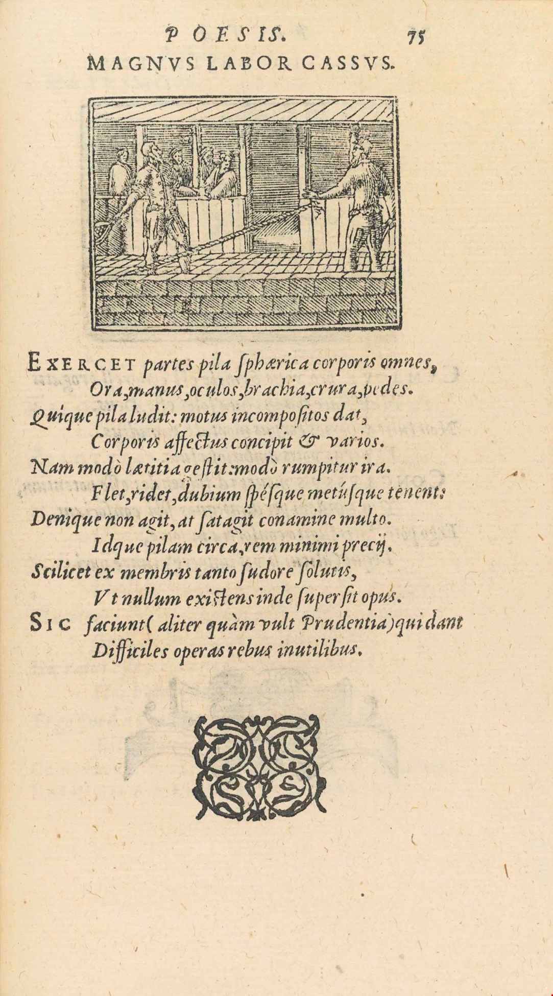 [ANEAU, Barthélemy (c. 1510-1561)]. Picta poesis. Ut pictura poesis ...