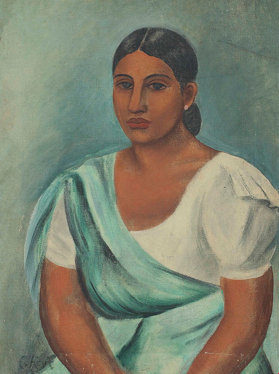 GEORGE KEYT (1901-1993) , Untitled (Sri Lankan Woman) | Christie's