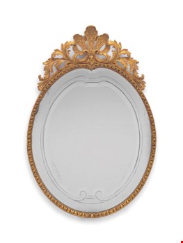 A GEORGE I GILTWOOD OVAL MIRROR, CIRCA 1720 | Christie's
