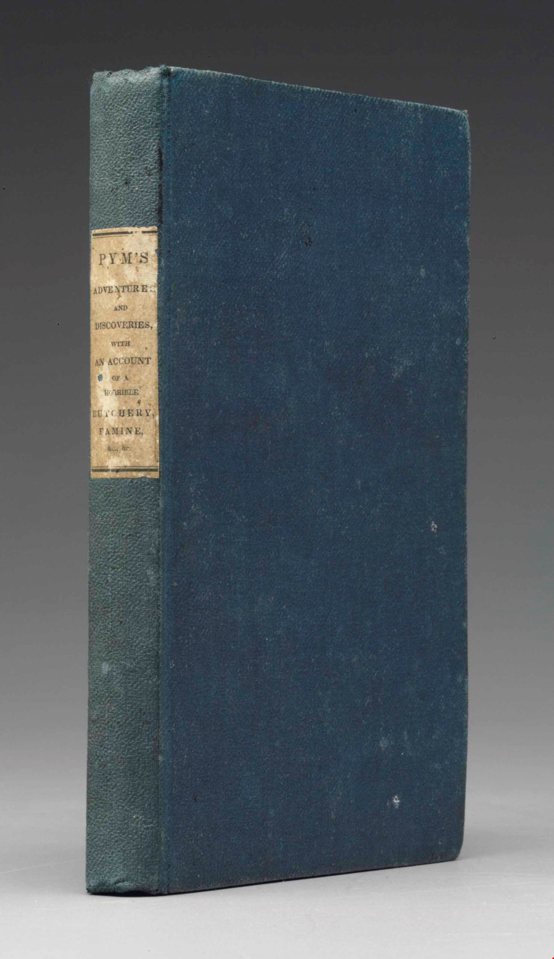 POE, Edgar Allan (1809-1849). The Narrative of Arthur Gordon Pym. Of ...