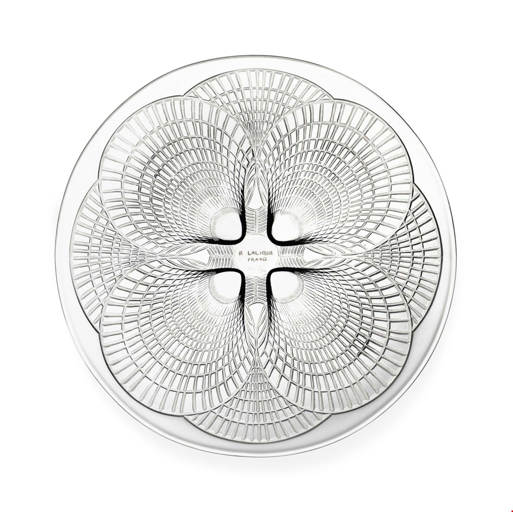 RENÉ LALIQUE (1860-1945), A 'COQUILLES' DISH, MODEL INTRODUCED 1924 ...
