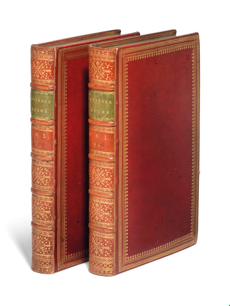 DEFOE, Daniel (?1661-1713). The Life and Strange Surprizing Adventures ...