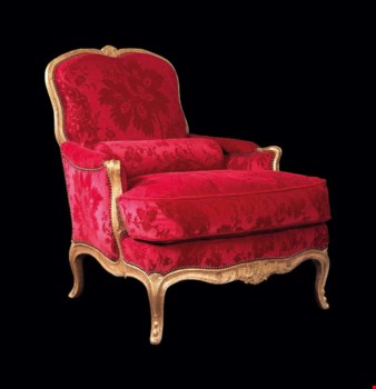 A LOUIS XV GILTWOOD BERGERE A LA REINE, BY RENE CRESSON, MID-18TH ...