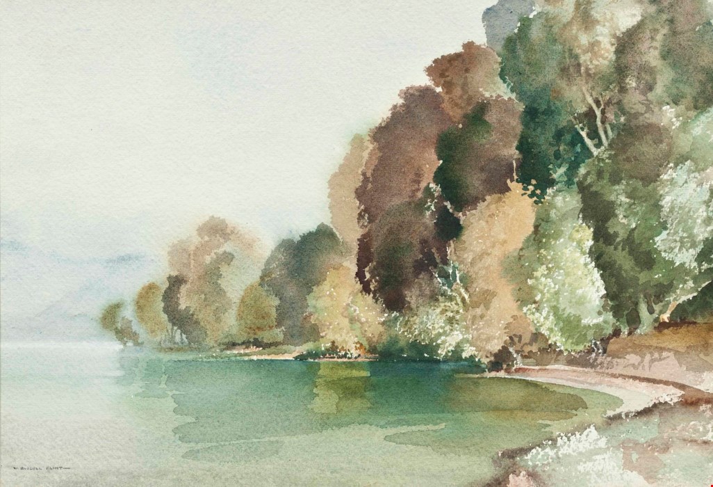 Sir William Russell Flint, R.A., P.R.W.S., R.S.W. (1880-1969), Misty ...
