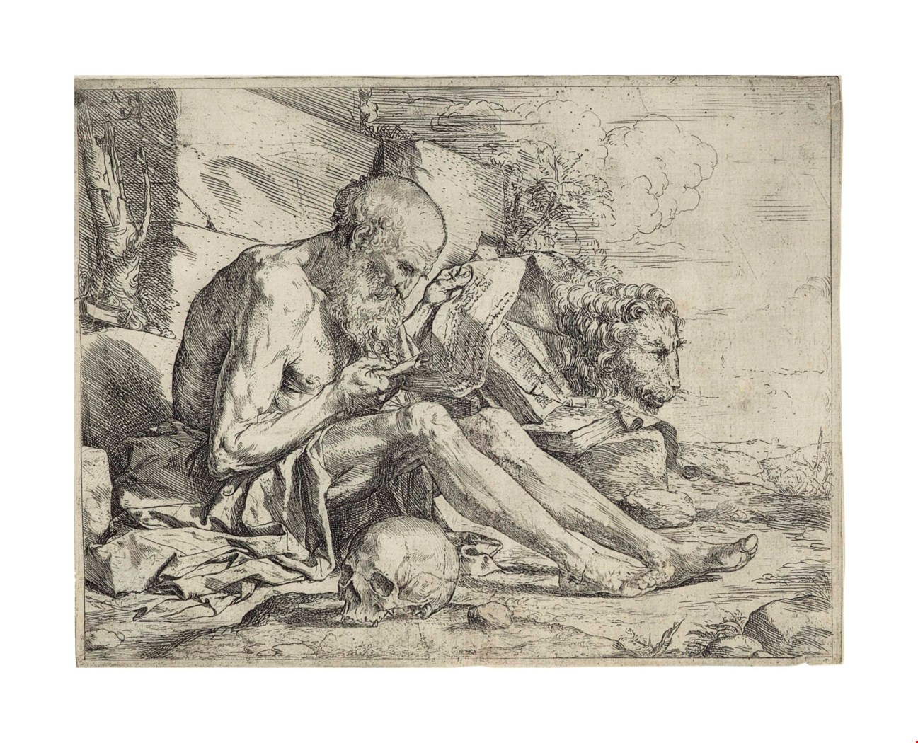 JUSEPE DE RIBERA (CIRCA 1591-1652), Saint Jerome reading | Christie's