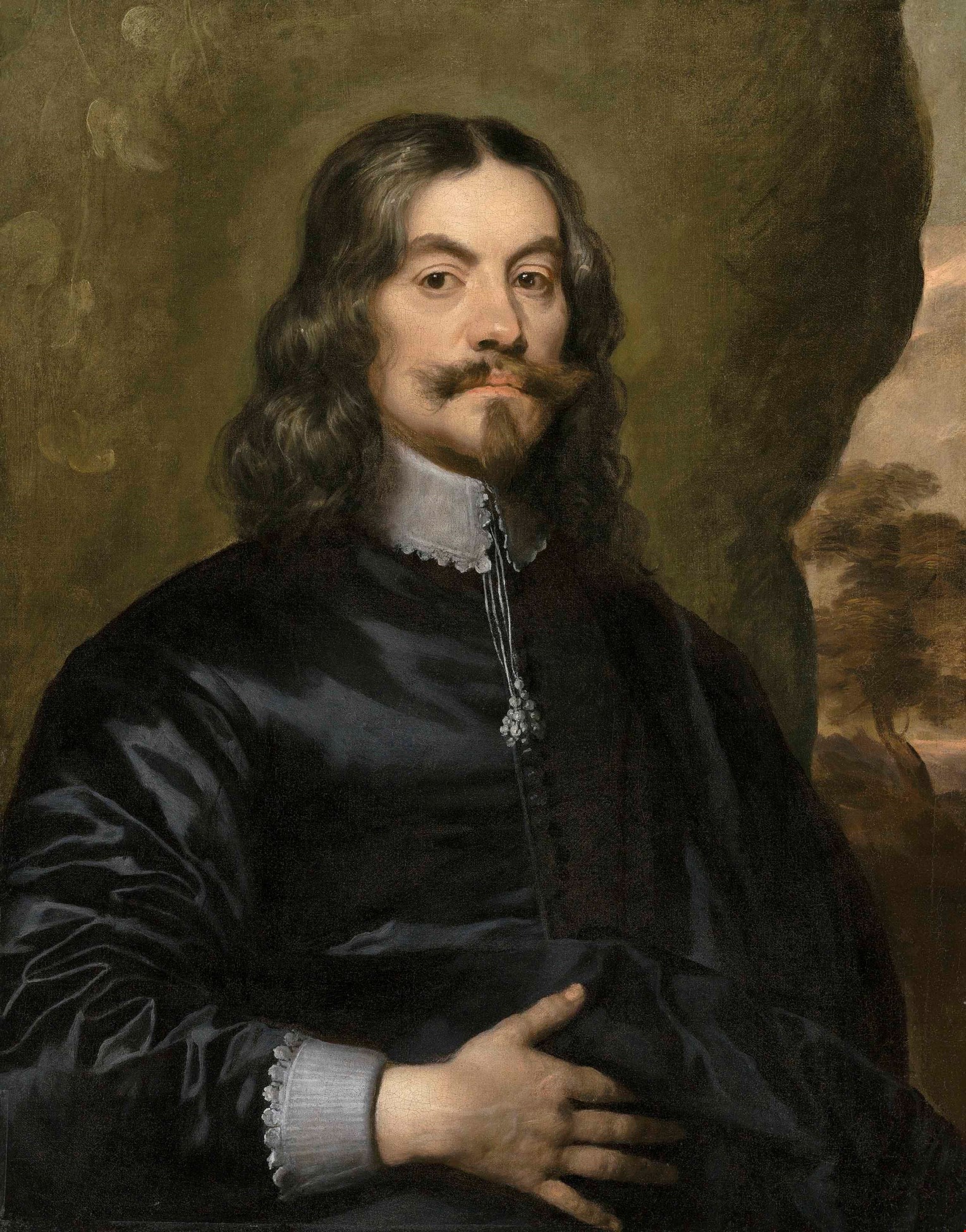 William Dobson (London 1611-1646), Portrait of a gentleman ...