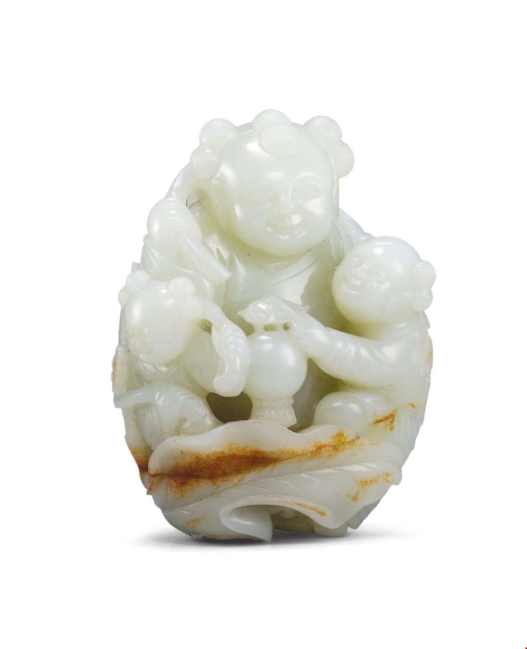 A FINE WHITE JADE ‘BOYS’ GROUP, QING DYNASTY, 18TH CENTURY | Christie's