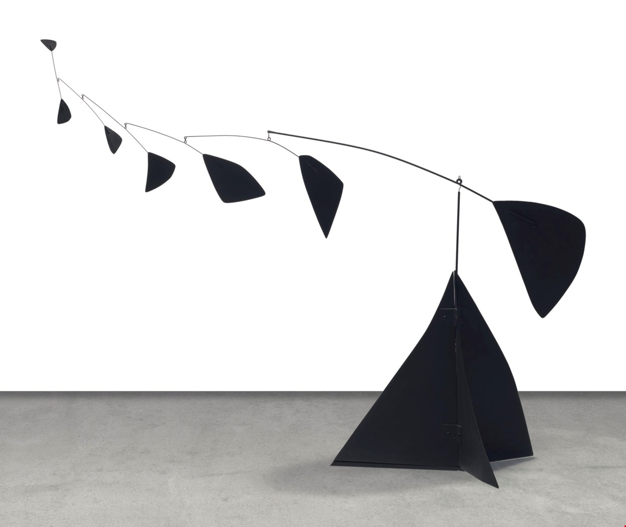 Alexander Calder (1898-1976), Black Pyramid and Seven | Christie's