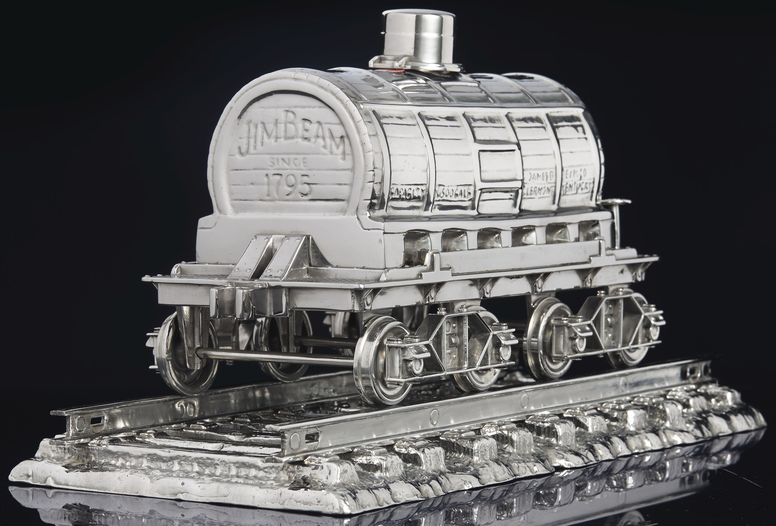 Jeff Koons Jim Beam Train - The Best Picture Of Beam