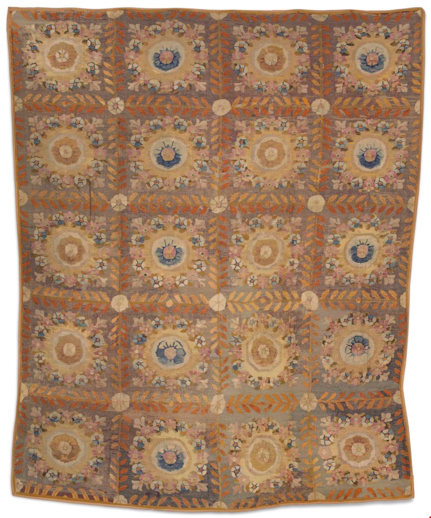 A CHARLES X AUBUSSON CARPET, FRANCE, CIRCA 1820 | Christie's