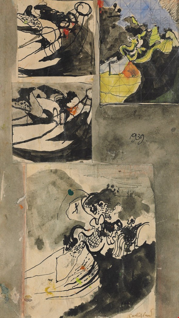 Graham Sutherland, O.M. (1903-1980), Studies for Landscape | Christie's