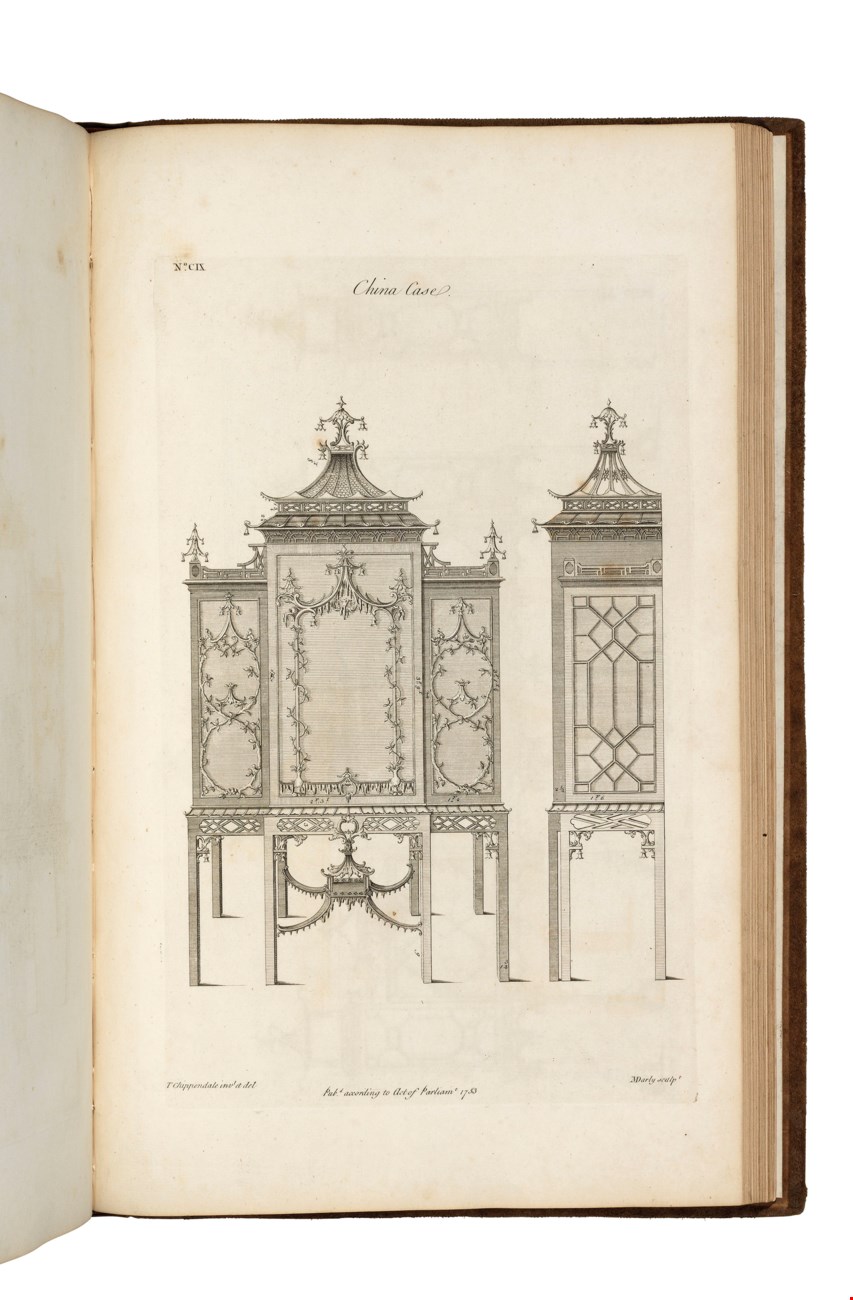 CHIPPENDALE, Thomas (1718-1779). The Gentleman and Cabinet-Maker’s ...