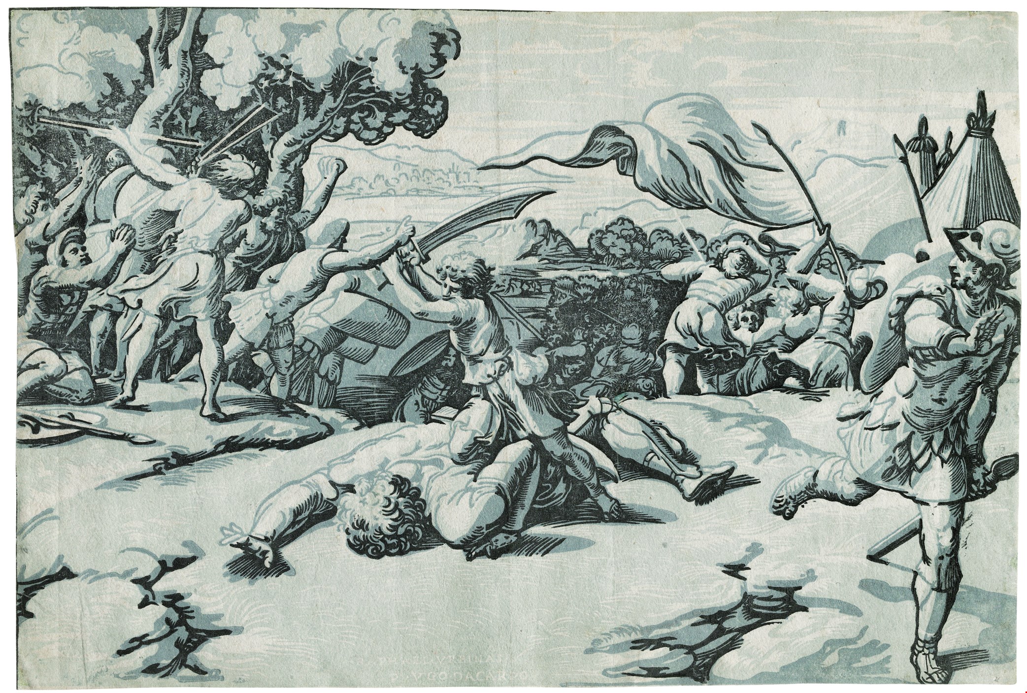 UGO DA CARPI (ACTIVE 1502-32) AFTER MARCANTONIO RAIMONDI (1480-1534 ...