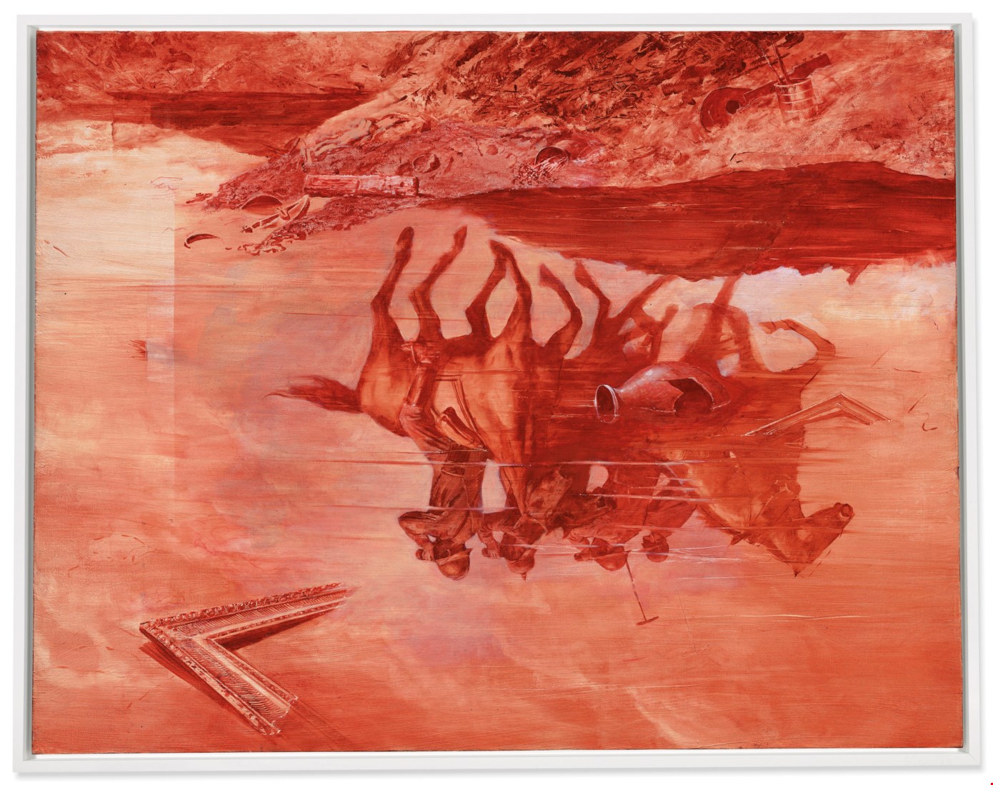 Mark Tansey (b. 1949), Study for Forward Retreat | Christie's