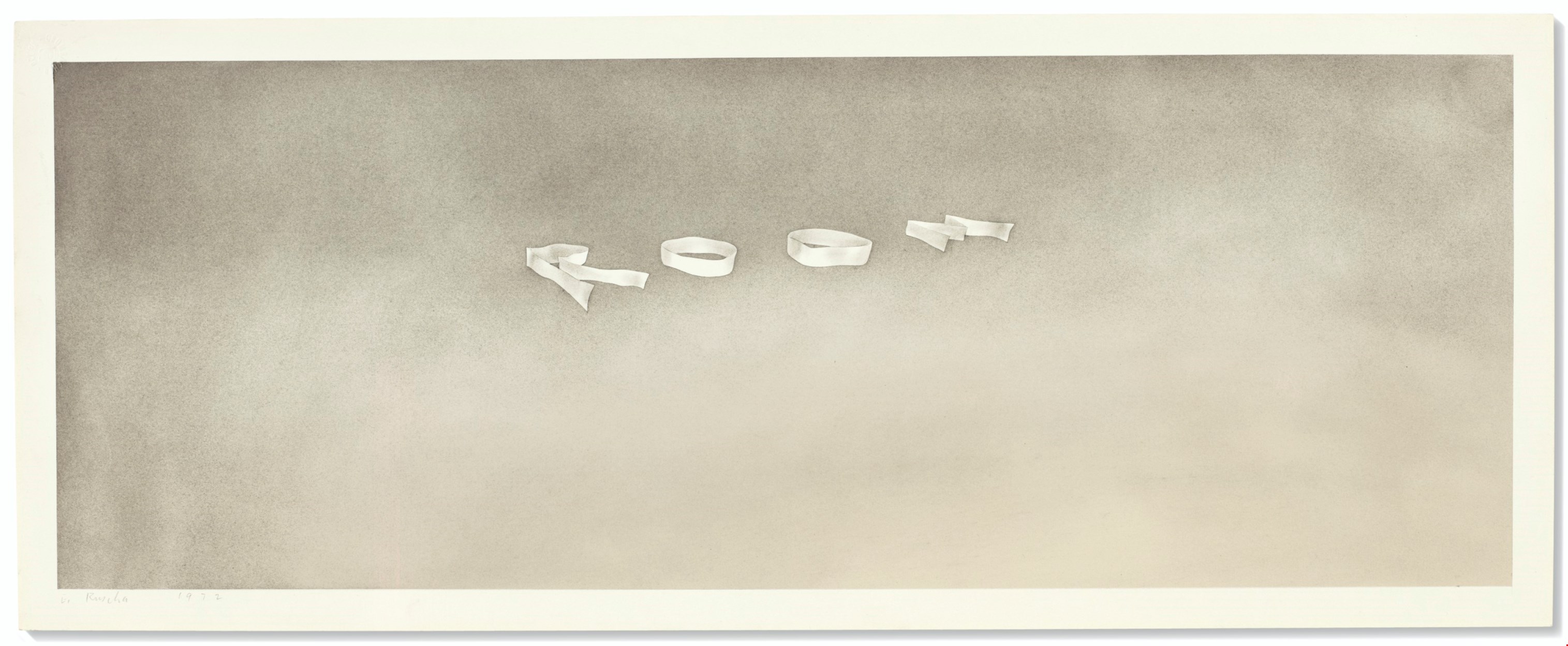 Ed Ruscha (b. 1937), Room | Christie's