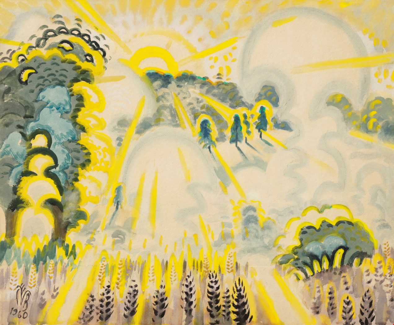 Charles Ephraim Burchfield (1893-1967), Mist Phantoms at Dawn | Christie's