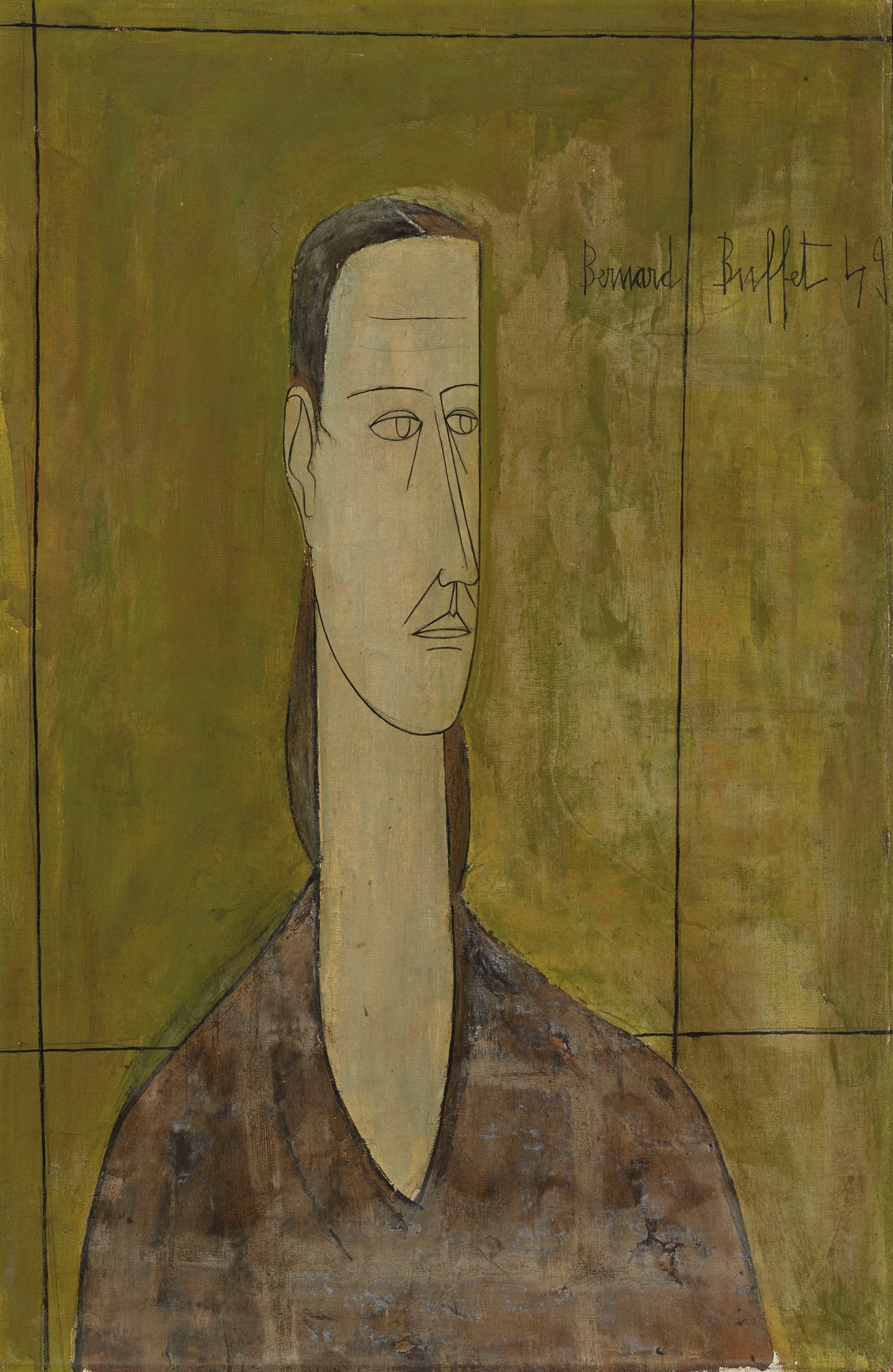 Bernard Buffet (1928-1999), Tête de femme | Christie's