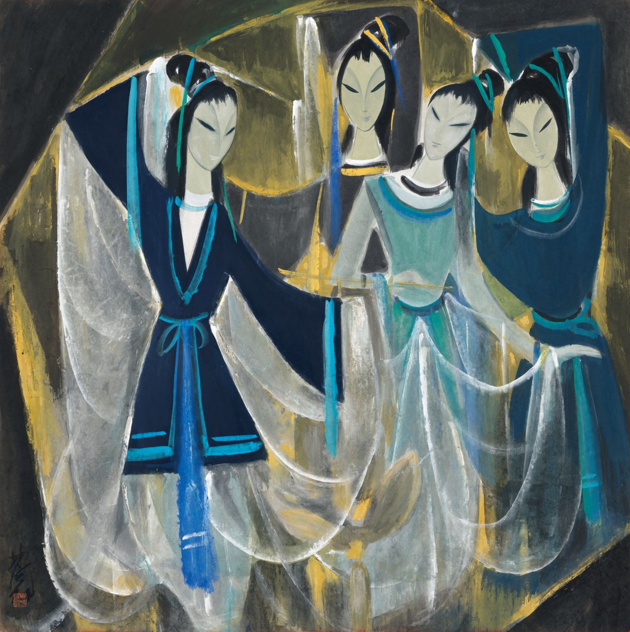 LIN FENGMIAN (1900-1991), Opera Figures | Christie's
