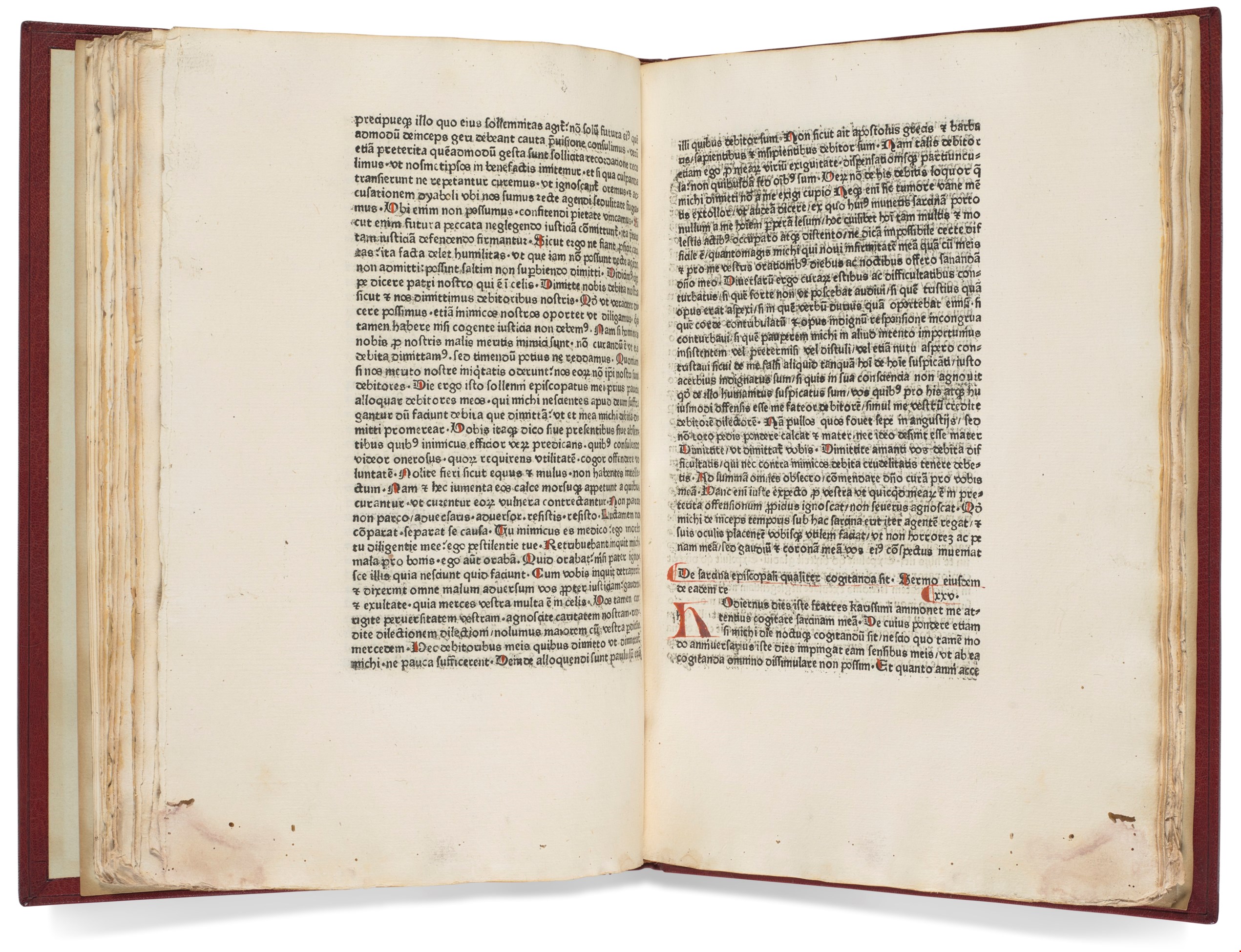 Augustine's Quinquaginta, Anton Sorg, 1475 | Christie's