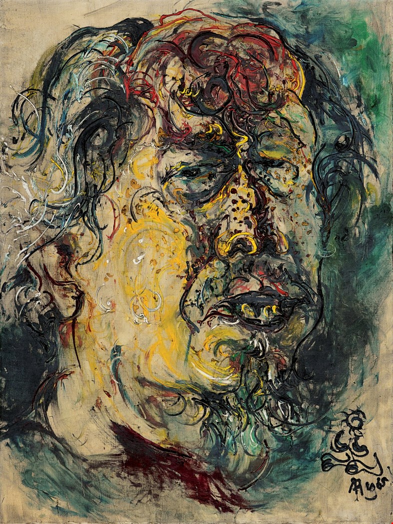 AFFANDI (1907-1990), Self-Portrait | Christie's