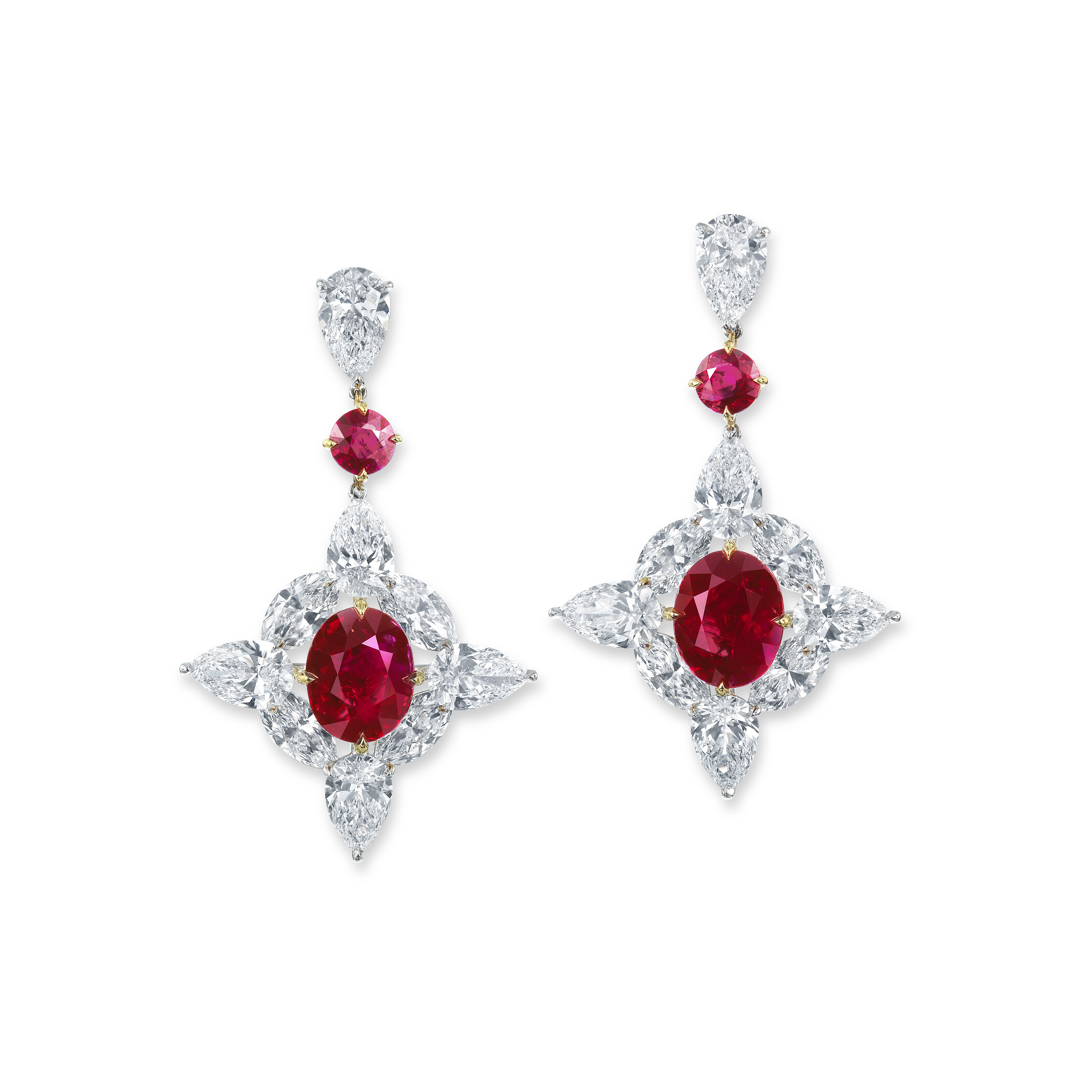 RUBY AND DIAMOND NECKLACE | Christie's