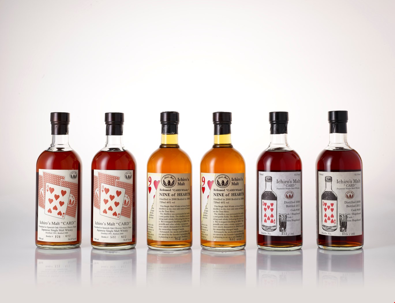 Hanyu Ichiro's Malt Card Series 8 of Hearts