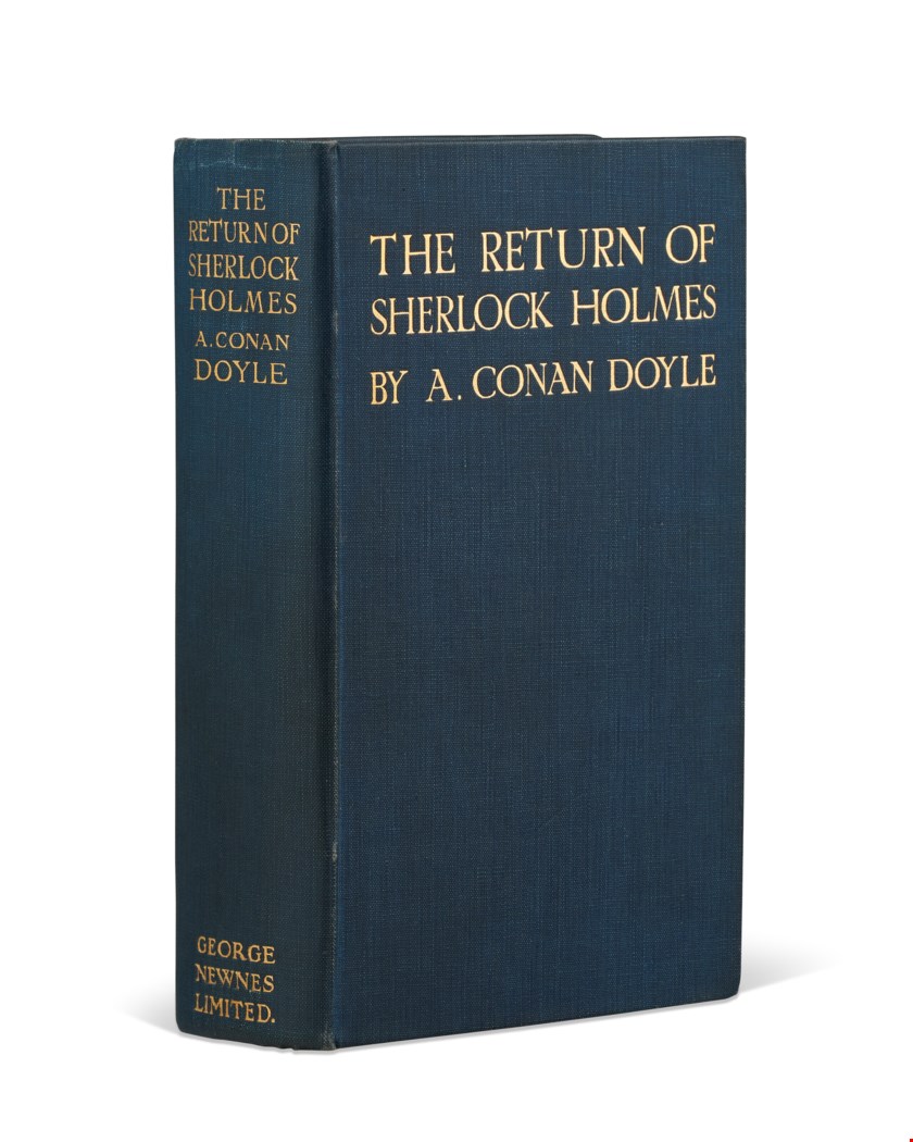 The Return of Sherlock Holmes, Arthur Conan Doyle, 1905 | Christie's