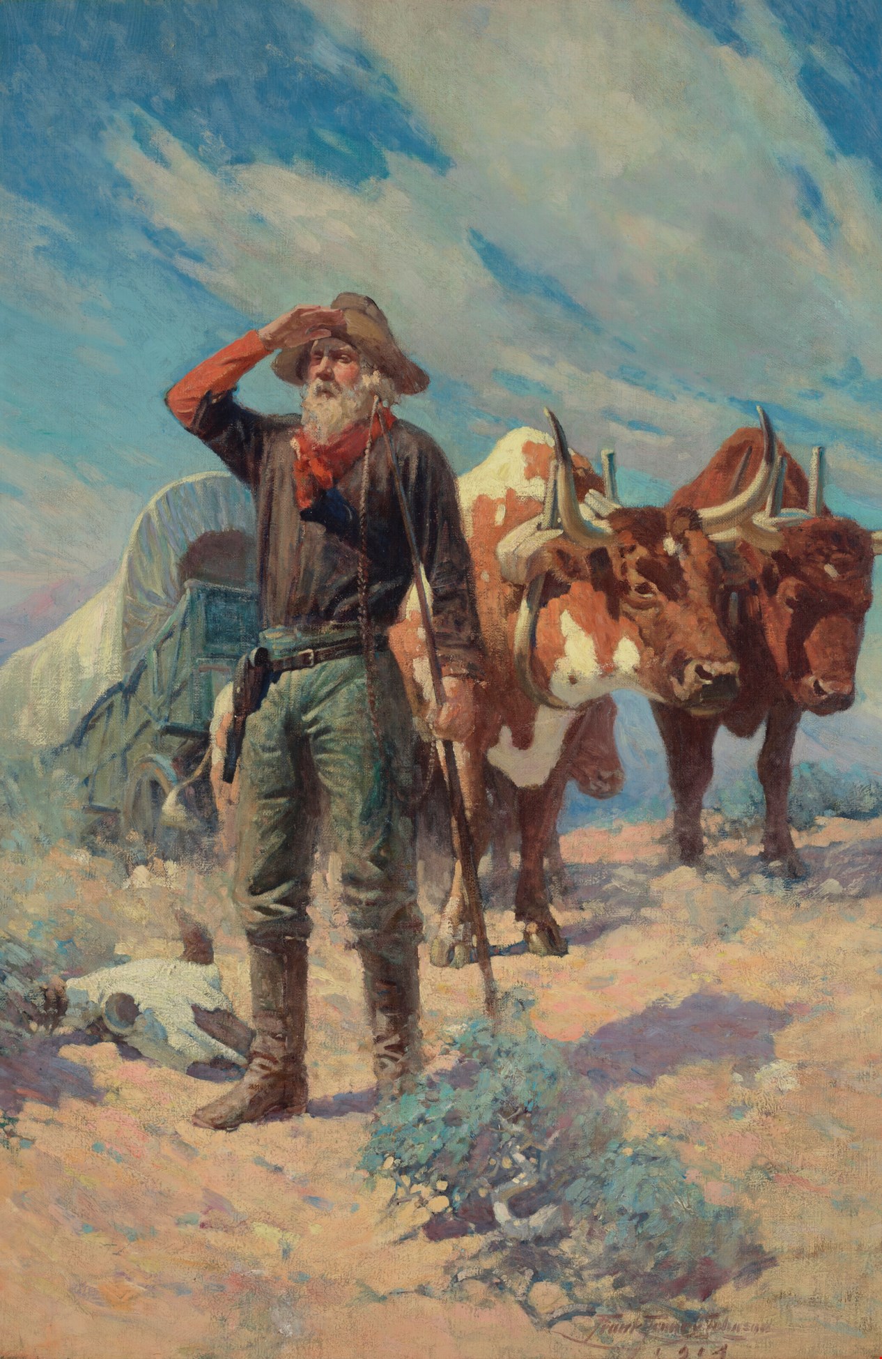 FRANK TENNEY JOHNSON (1874-1939)