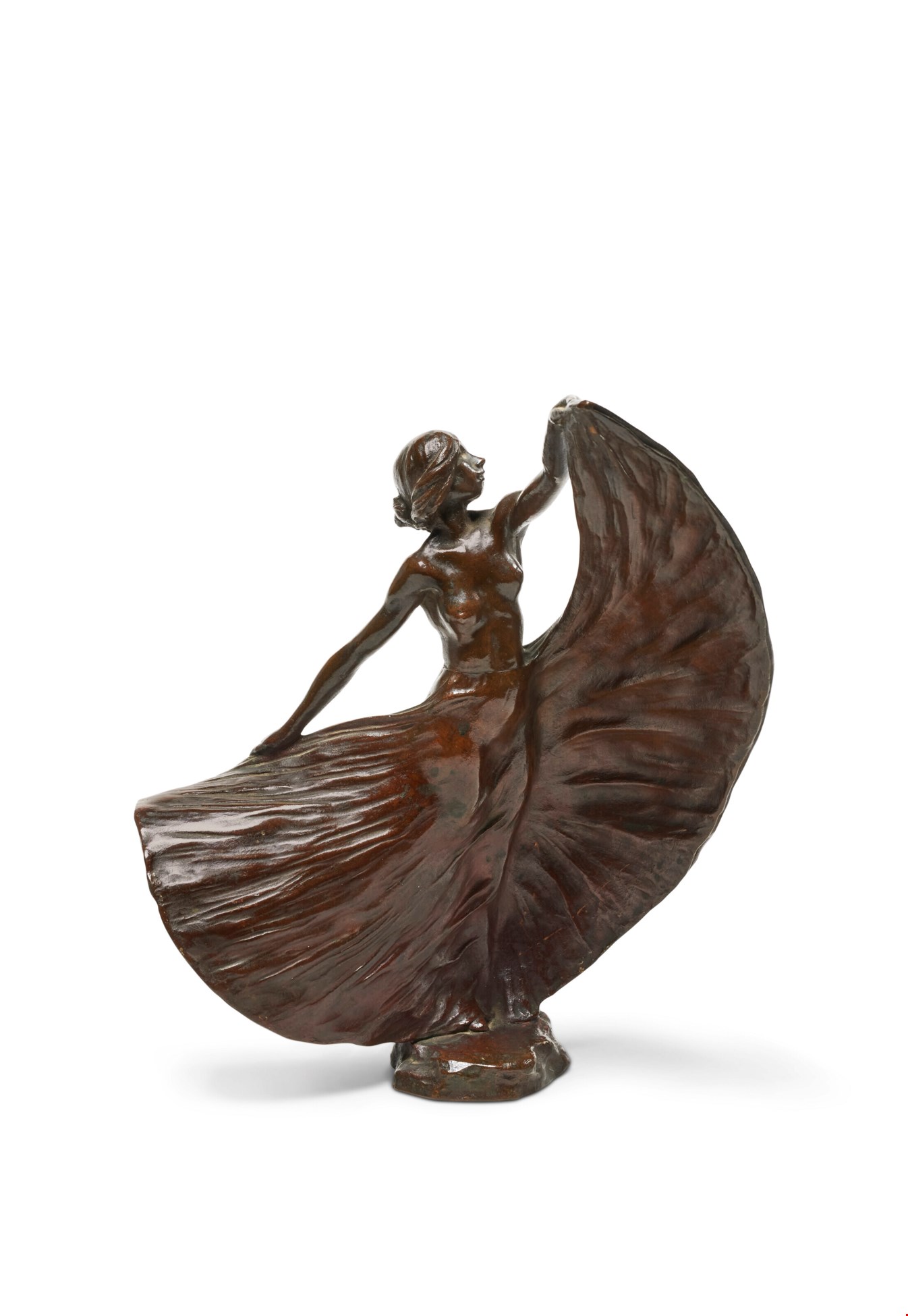 FRANÇOIS-RUPERT CARABIN (1862-1932), 'Loie Füller', le modèle réalisé ...