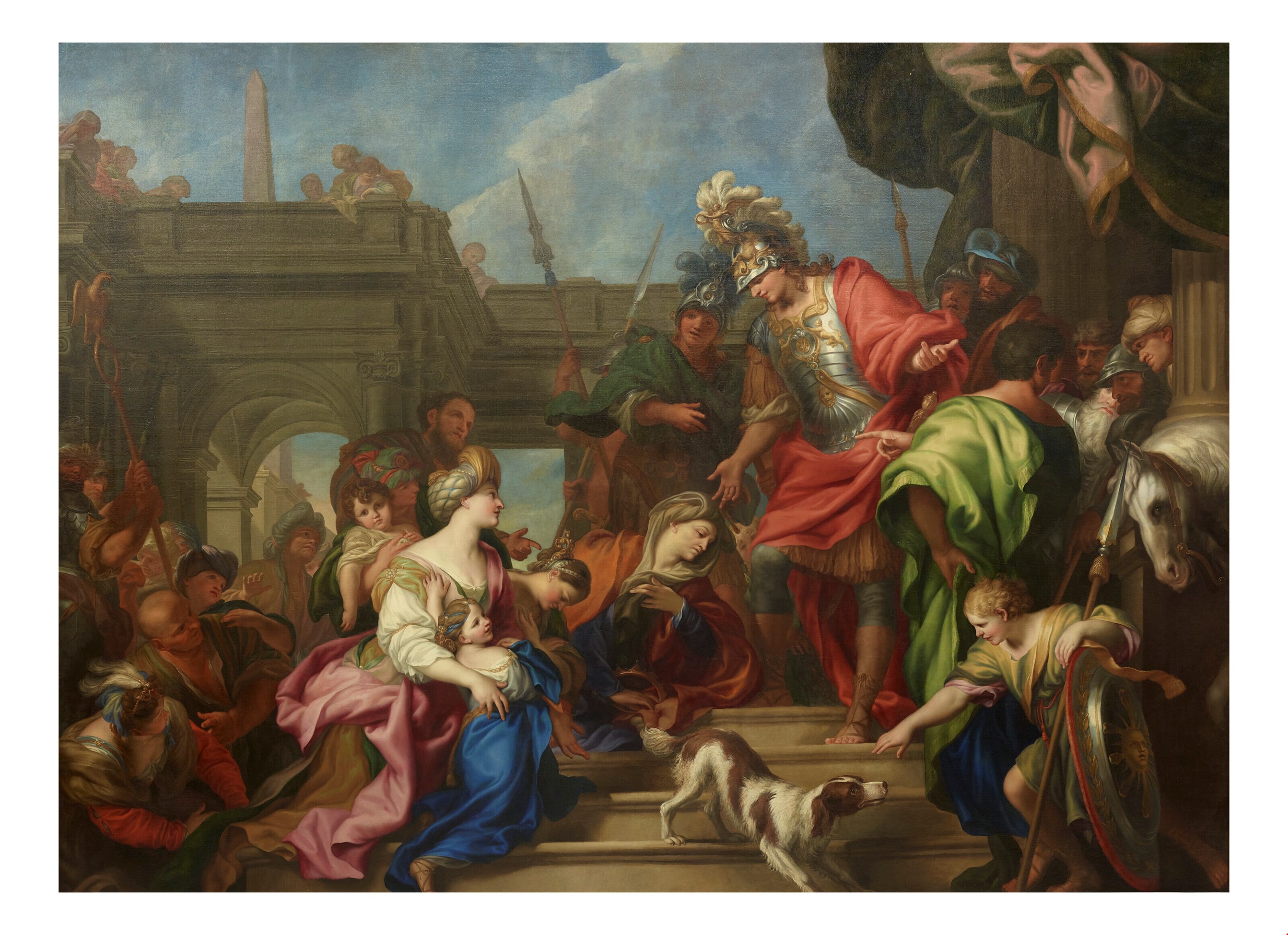 DOMENICO PIOLA (1624-1703), Alexandre et la famille de Darius | Christie's