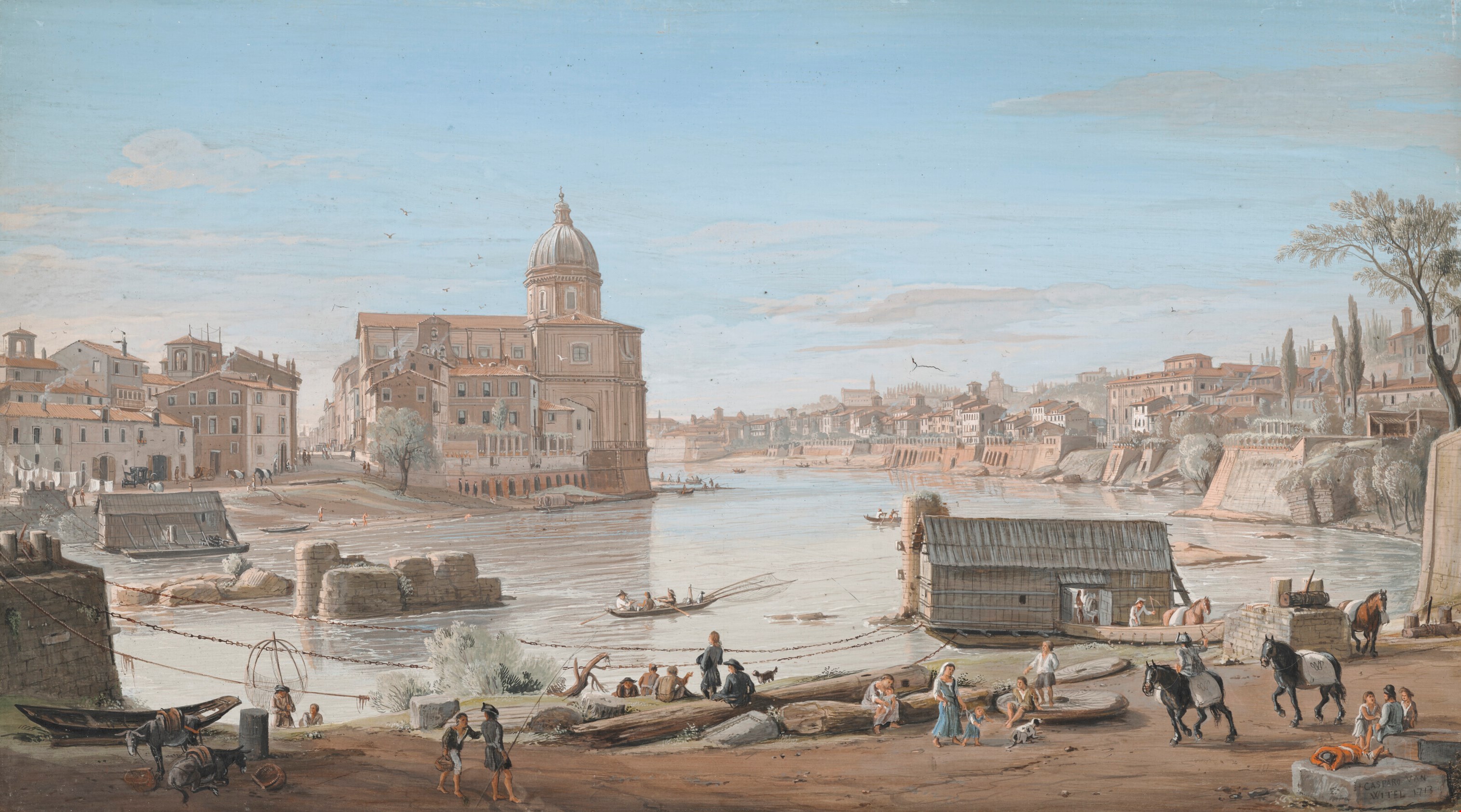 GASPAR VAN WITTEL CALLED VANVITELLI (AMERSFOORT 1652/1653-1736 ROME)