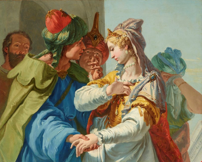 FRANCESCO FONTEBASSO (VENICE 1707-1769), Alexander and Roxanne | Christie's