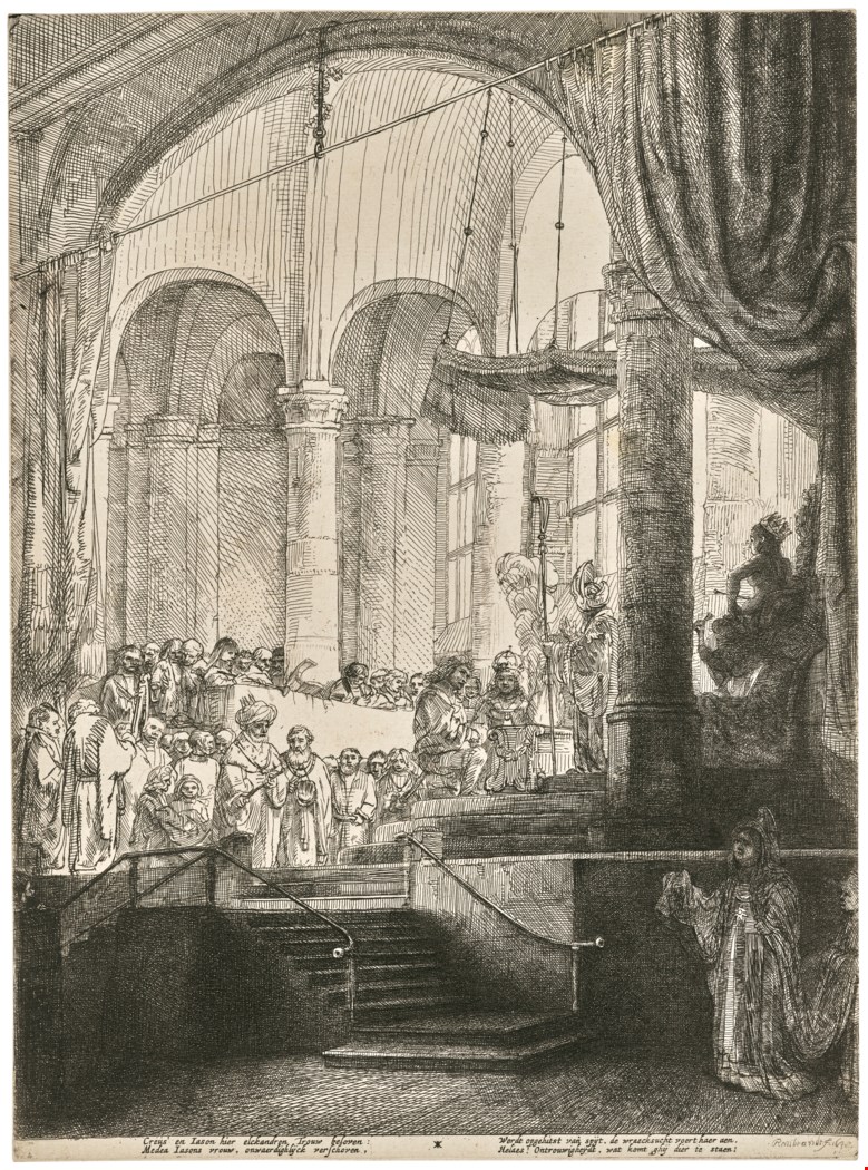 REMBRANDT HARMENSZ. VAN RIJN (1606-1669), Medea: or The Marriage of ...