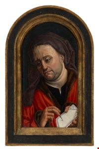 COLIJN DE COTER (ACTIVE ANTWERP AND BRUSSELS 1480-1525), Saint Luke ...