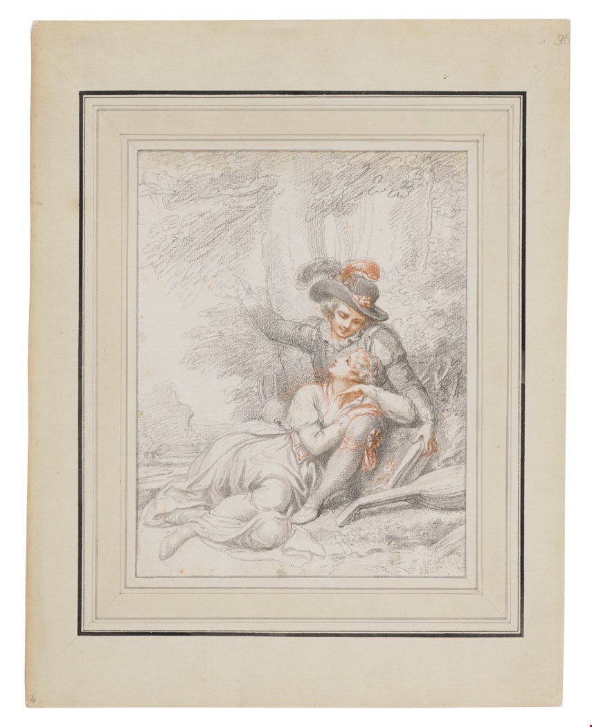 RICHARD COSWAY, R.A. (TIVERTON 1742-1821 LONDON), Self-Portrait of the ...