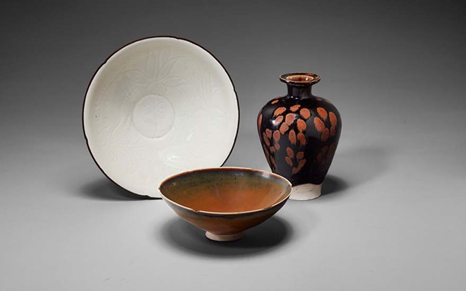 Fine Chinese Ceramics and Works of Art Part I and Part II Including ...